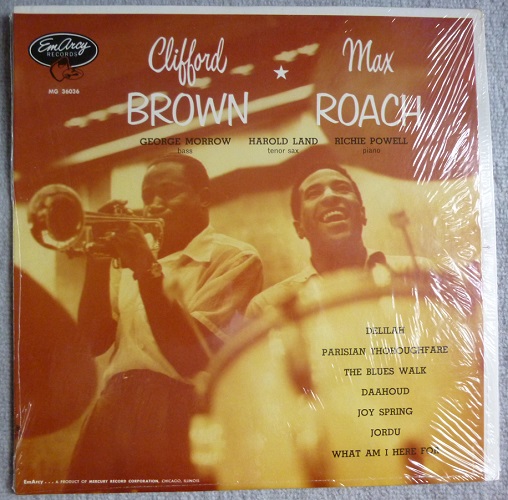 Clifford Brown and Max Roach MG-36036 LP レコード(Clifford Brown （Trumpet） Max Roach （Drums） Harold ...