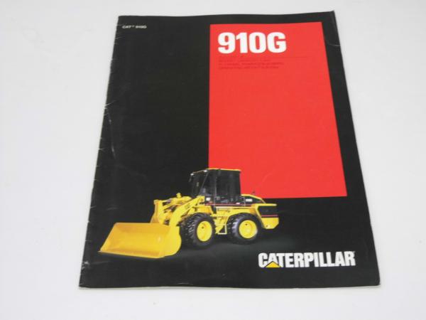 特殊車カタログ CATERPILLAR 910G ホイールローダ(写真全景) / 文教堂書店 / 古本、中古本、古書籍の通販は「日本の古本屋」