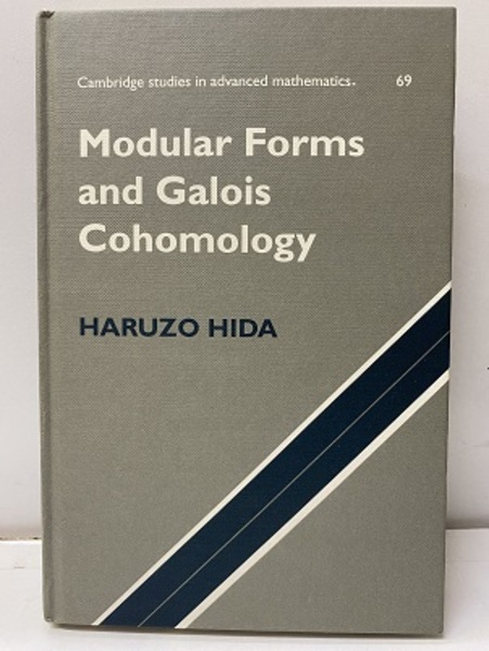 Modular Forms and Galois Cohomology (Hard) (Haruzo Hida （肥田晴三）) / 古本、中古本、古書籍の通販は「日本の古本屋」