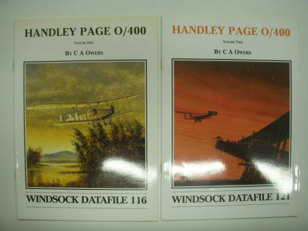 洋書 Windsock Datafile 116: Handley Page O/400: Vol.1 / Windsock Datafile 121: Handley Page O/400 ...