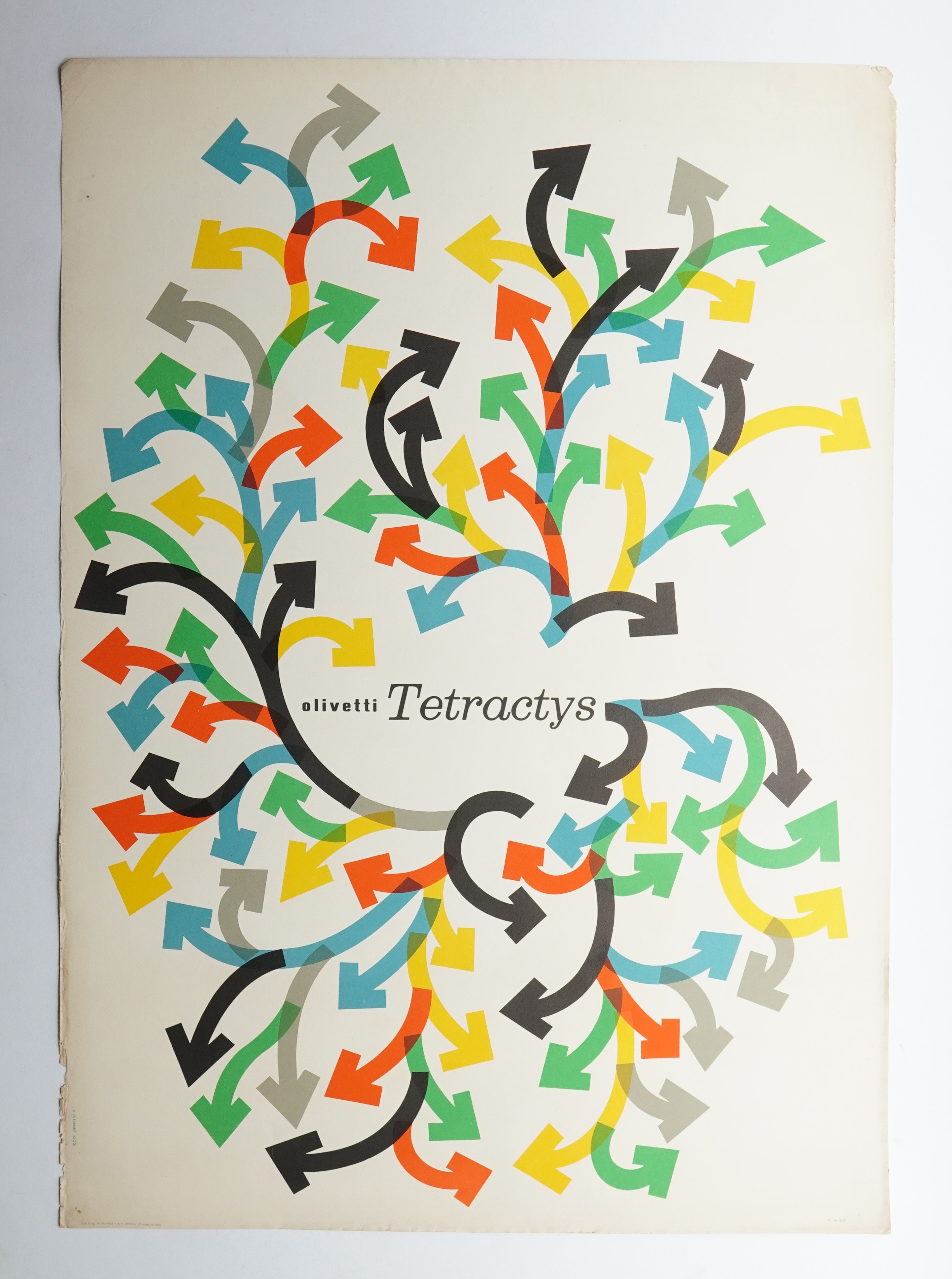 Olivetti Tetractys(Giovanni Pintori) / パージナ / 古本、中古本、古書籍の通販は「日本の古本屋」