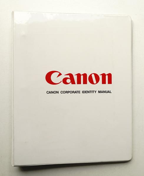 CANON CORPORATE IDENTITY MANUAL(ロゴマーク : 伊藤憲治) / 古本、中古本、古書籍の通販は「日本の古本屋」
