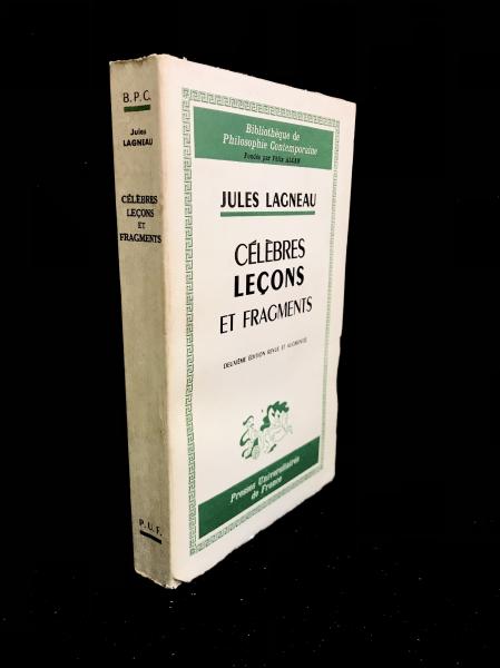 Célèbres leçons et fragments(Jules Lagneau) / 古本、中古本、古書籍の通販は「日本の古本屋」