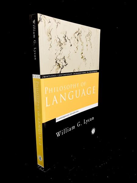 Philosophy of Language : A Contemporary Introduction(William G. Lycan ...