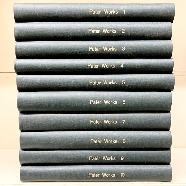 The Works of Walter Pater(by Walter Pater) / 丸三文庫 / 古本、中古本、古書籍の通販は「日本の古本屋」