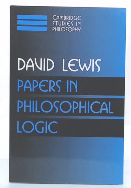 Papers in philosophical logic(David Lewis) / 池袋ブックサービス / 古本、中古本、古書籍の通販は ...