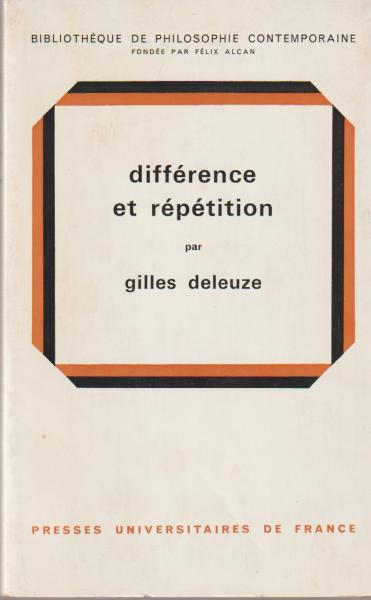 Différence et répétition(par Gilles Deleuze) / 古本、中古本、古書籍の通販は「日本の古本屋」
