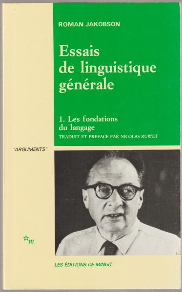 Les fondations du langage(Roman Jakobson ; traduit de l'anglais et ...