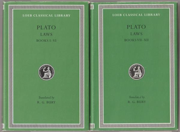 Laws.(Plato ; Robert Gregg Bury) / 河野書店 / 古本、中古本、古書籍の通販は「日本の古本屋」