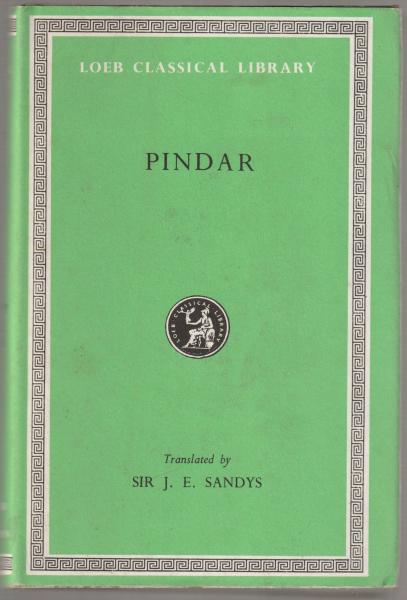 The odes of Pindar : including the principal fragments.(with an ...
