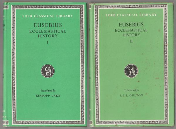 Eusebius : the ecclesiastical history(Bp. of Caesarea Pamphili Eusebius ...