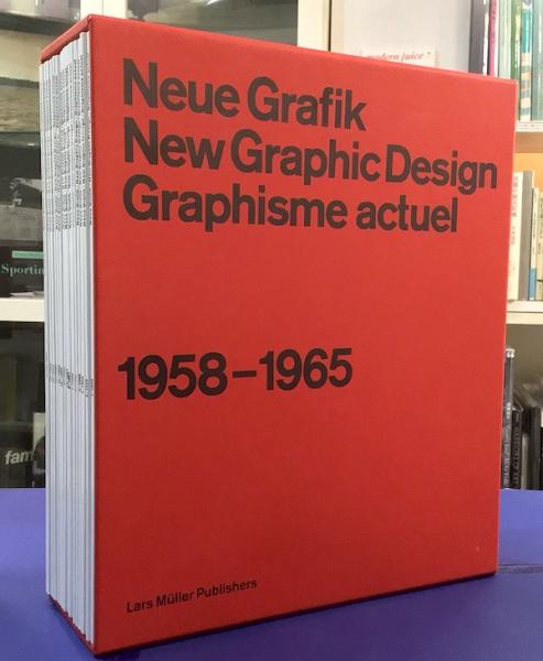 Neue Grafik New Graphic Design Graphisme Actuel 1958-1965 復刻版 全18冊セット 函 ...