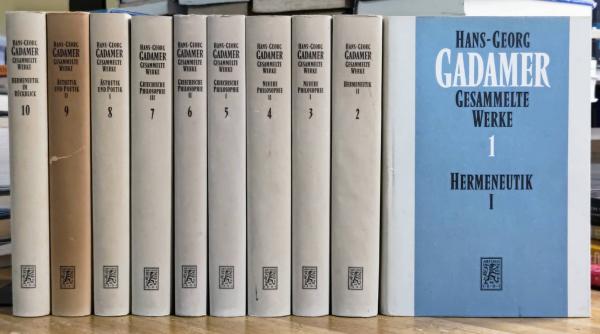 Hans-Georg Gadamer Gesammelte Werke Bd.1-10 ハンス＝ゲオルク・ガダマー作品集 全10巻揃(Hans ...