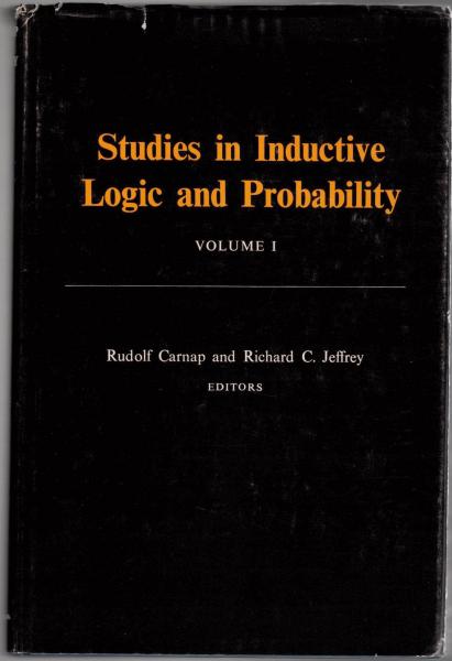 Studies in Inductive Logic and Probability Vol.1/2(Rudolf Carnap , Richard C. Jeffrey (ed ...
