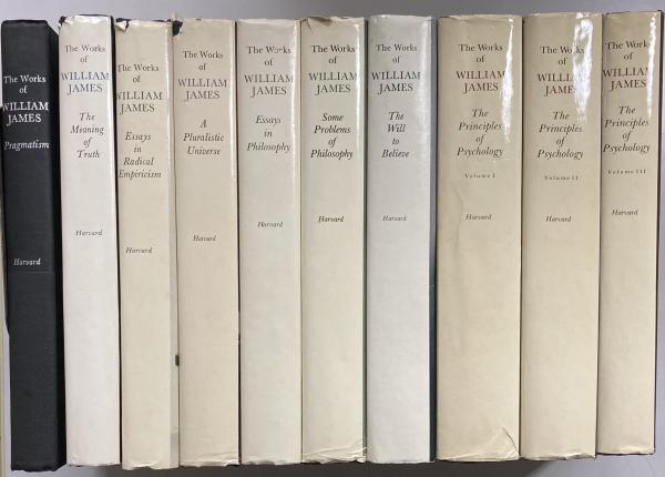 The Works of William James 19vols.set(William James) / 古本、中古本、古書籍の通販は ...