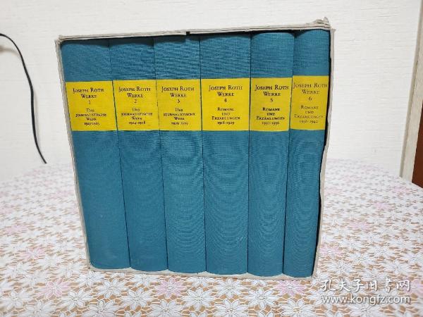 Joseph Roth Werke 全6冊揃 ヨーゼフ・ロート作品集(Joseph Roth) / バリューブック / 古本、中古本、古書籍の ...