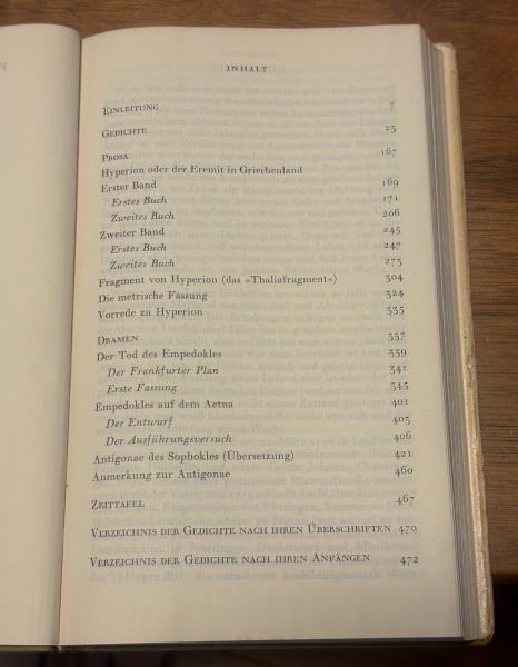 Friedrich Hölderlin - Werke in einem Band - Ausgewählt und mit einem ...