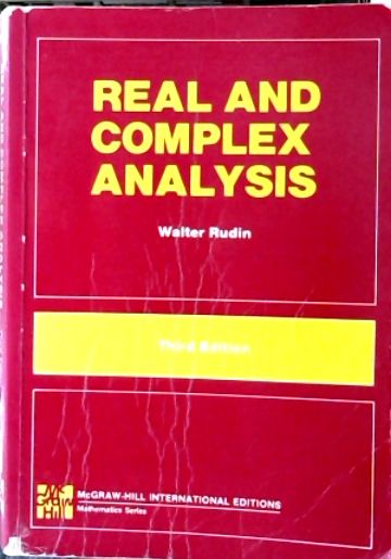 Real and complex analysis (McGraw-Hill international editions ...