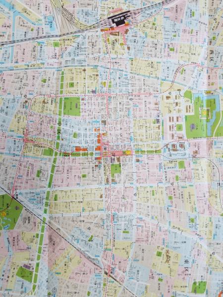 古地図「名古屋市全図」昭和53年当時(アルプス出版社) / ブックショップ マイタウン / 古本、中古本、古書籍の通販は「日本の古本屋」