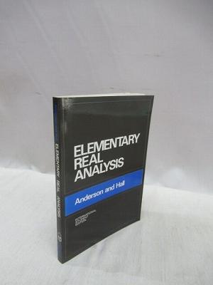 ELEMENTARY REAL ANALYSIS(Kenneth W. Andersonほか) / 福永懐徳堂南田辺店 / 古本、中古本、古 ...
