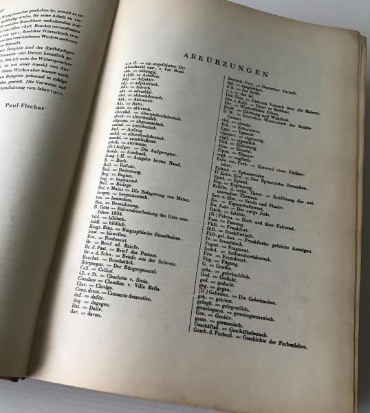 Goethe-Wortschatz : ein sprachgeschichtliches Wörterbuch zu Geothes ...