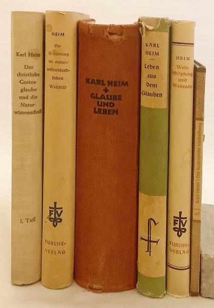 【カール・ハイム洋書6冊セット】 ①キリスト教の神と自然科学への信仰 『Der christliche Gottesglaube und ...