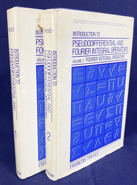 英語数学洋書 擬微分作用素・フーリエ積分作用素入門 全2冊揃【Introduction to Pseudodifferential and Fourier Integral Operators ...
