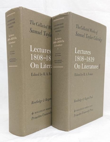 文学洋書 Lectures 1808-1819 On LiteratureⅠ・Ⅱ(文学講義1808-1819年Ⅰ・Ⅱ)2冊セット(R.A ...