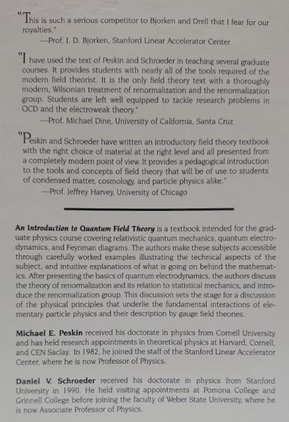 【物理学洋書】An Intoroduction to Quantum Field Theory(Michael E.Peskin他) / 吉岡 ...