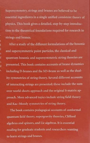 【物理学洋書】INTRODUCTION TO STRINGS AND BRANES(PETER WEST) / 吉岡書店 / 古本、中古本、古 ...