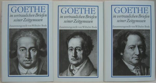 (独)GOETHE IN VERTRAU LICHEN BRIEFEN ゲーテ 同世代への秘密の書簡Ⅰ 1749-1793/Ⅱ 1794 ...