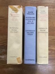 Mark Twain's Notebooks & Journals vol.1-3 計3冊 / 古本、中古本、古書籍の通販は「日本の古本屋」